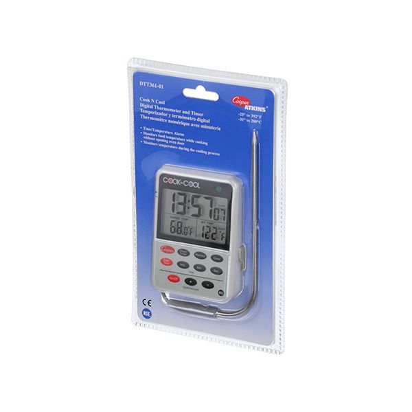 CPDTT361-01 Digital Timer Cooking And Cool Down Thermometer Atkins