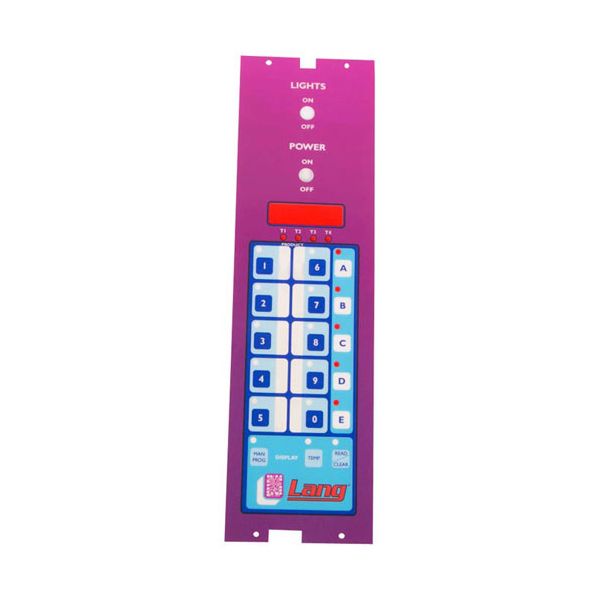 60301-42 Label/Overlay, Panel Touchpad, Purple Lang