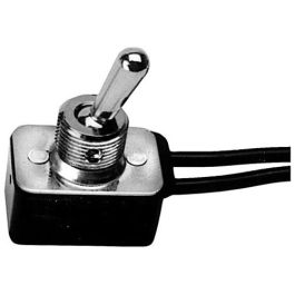 000717 Toggle Switch SPST, 8A/125V, 4A/250V, 2-Wire Leads" Merco